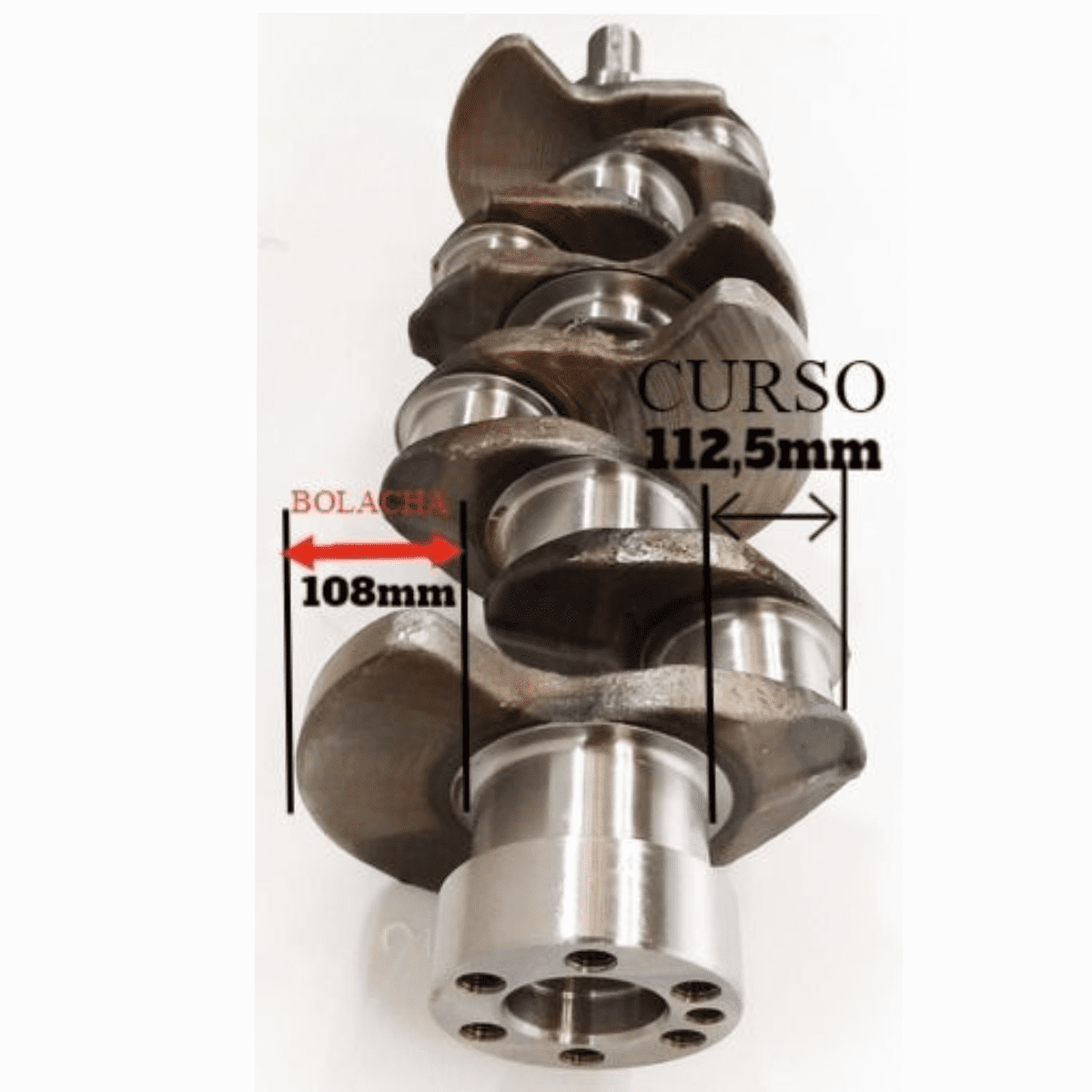 VIRABREQUIM IMPORTADO 4D56U CURSO 112,5mm -ZP – Juna Motores